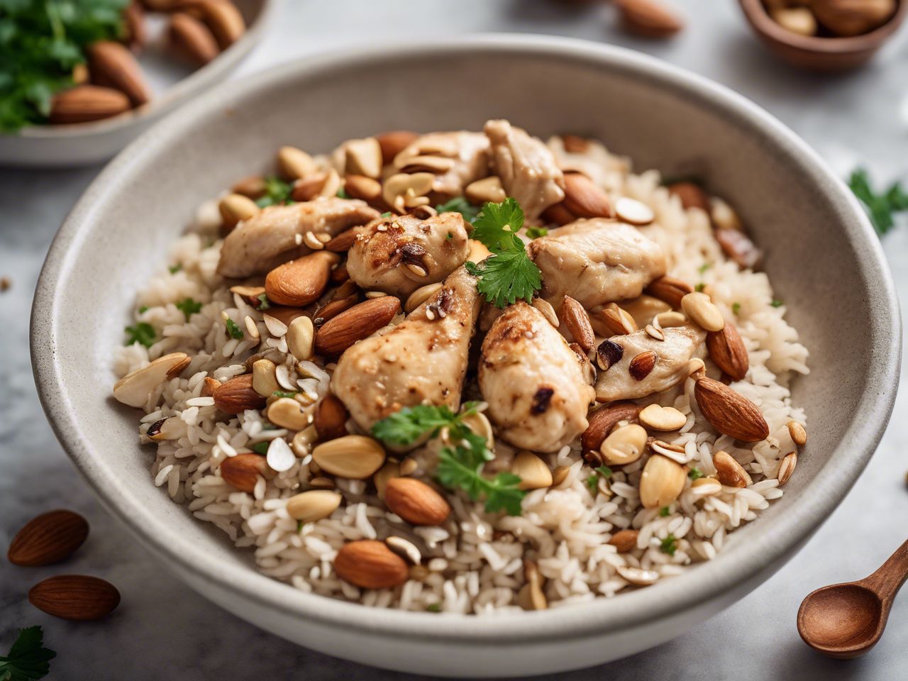 Lebanese Chicken and Rice (Riz a Djej) | The Lebanese Dish