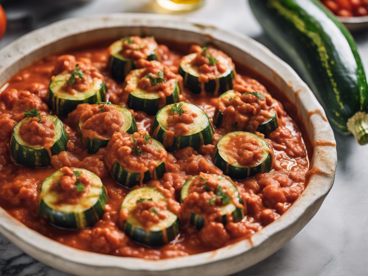 Easy Kousa Mahshi Recipe: Lebanese Stuffed Zucchini | The Lebanese Dish