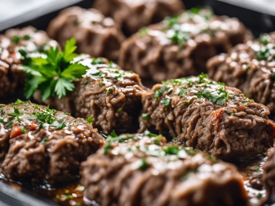Authentic Lebanese Baked Kafta Recipe - Easy & Delicious Ground Beef ...
